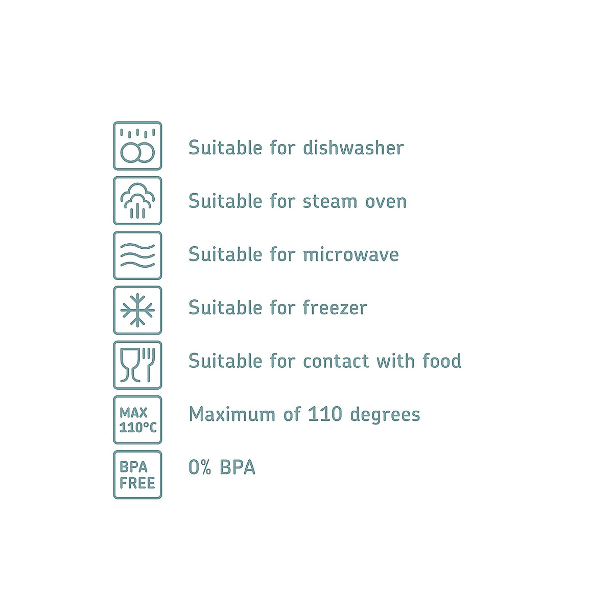 Mepal, Cirqula Set of 4 Multi Food Storage and Serving Bowls with Lids, Food Prep Containers, Shallow, Nordic Denim, (12oz, 25oz, 42oz, 76oz), 1 Set