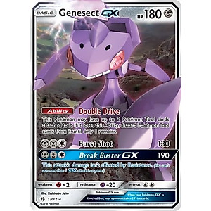 Pokemon - Genesect GX - 130/214 - Lost Thunder - Ultra Rare