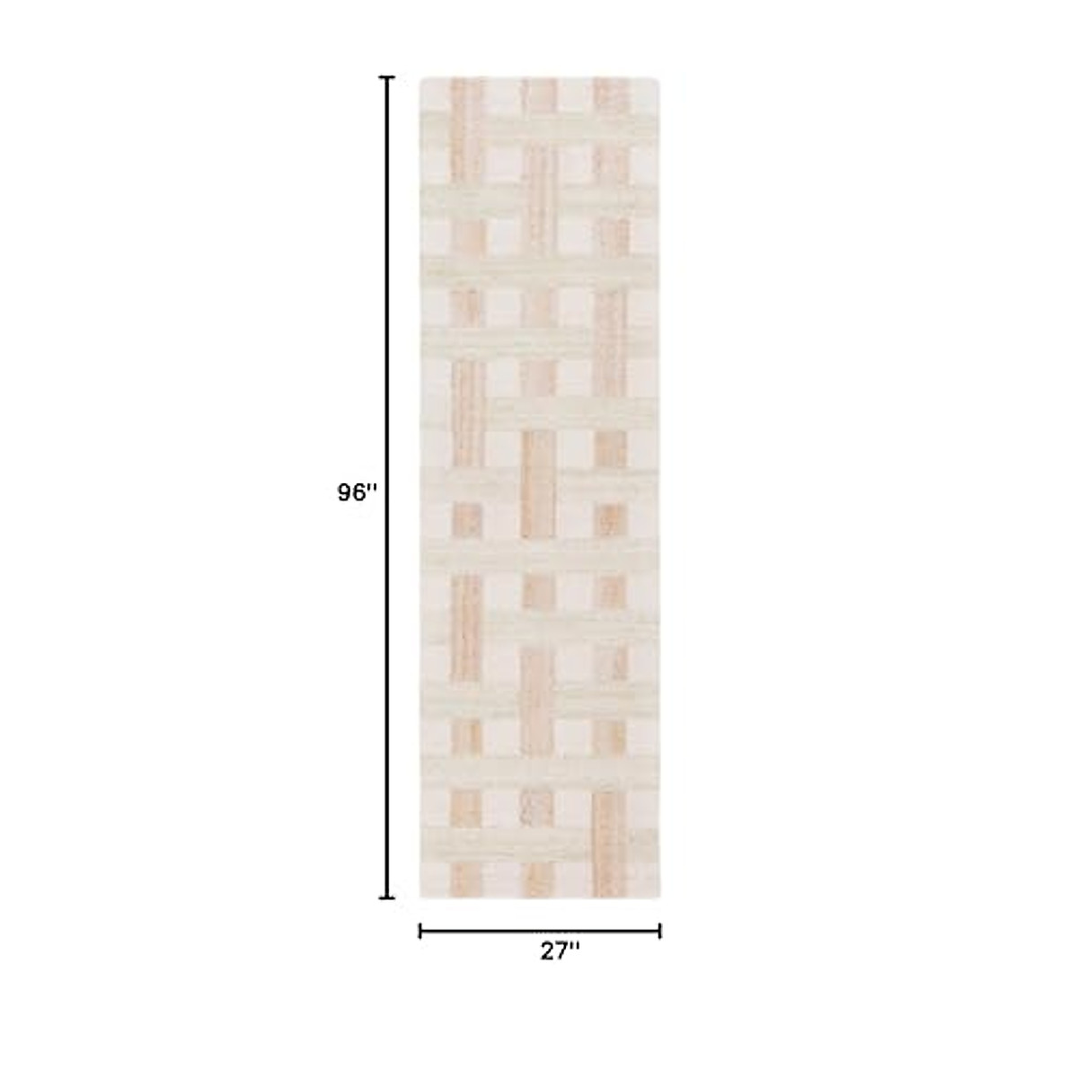 SAFAVIEH Genre Collection Runner Rug - 8' Runner, Green & Ivory, Mid-Century Modern Design, Ideal for High Traffic Areas in Hallway, Bathroom & Kitchen (GRE301Y-28)
