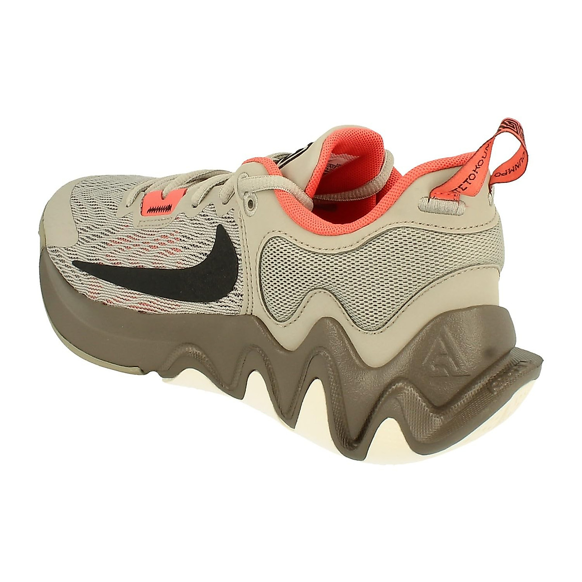 Nike Men's Giannis Immortality 2 Athletic Basketball Shoes (Cobblestone Black) US Size 12