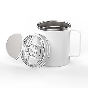 GOODBREW GoodBrew Camp Mug Stainless Steel Insulated Mug with Strainer Lid Double Wall Comfortable Grip