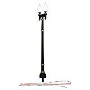 Just Plug Woodland Scenics HO scale Street Lights Double Lamp Post