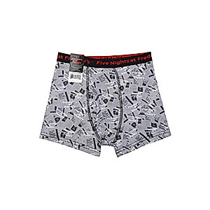 Intimo Boys' Big Five Nights at Freddy's Underwear 2 Pack, Multi-Colored, 10