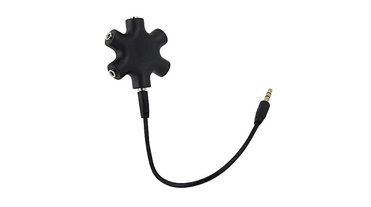JOYISEN 2PCS Multi Headphone Splitter 3.5mm Headphone Audio Jack ...