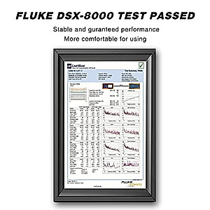 LEKVKM Cat 6 Ethernet Cable 75 ft High Speed RJ45 Internet Cable for Outdoor & Indoor Support CAT6 Network Solid Slim Flat Black Computer LAN for PC