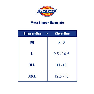 Dickies Men's Open and Closed Back Memory Foam Slippers with Indoor/Outdoor Sole, Medium Tan, Large