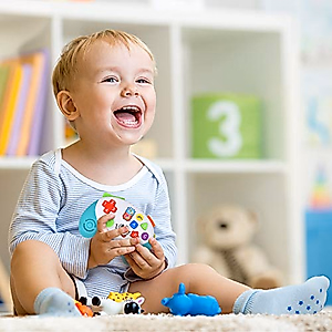 Number 1 in Gadgets Baby Remote Toy Game Controller, Musical Toys Light and Sound Early Educational Learning for Infants