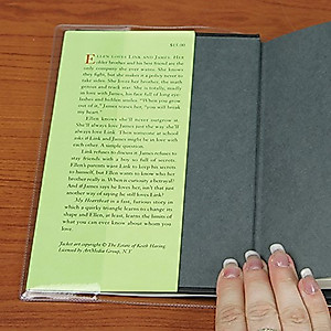 The Library Store Vista Gloves Adjustable Slip On Book Covers Fits Book up to 8 7/8 inches H 10 Pack