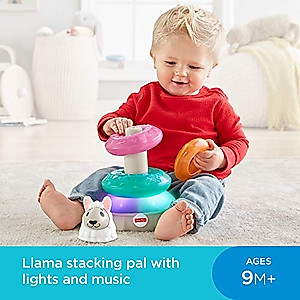 Fisher-Price Linkimals Lights & Colors Llama, Multi Color
