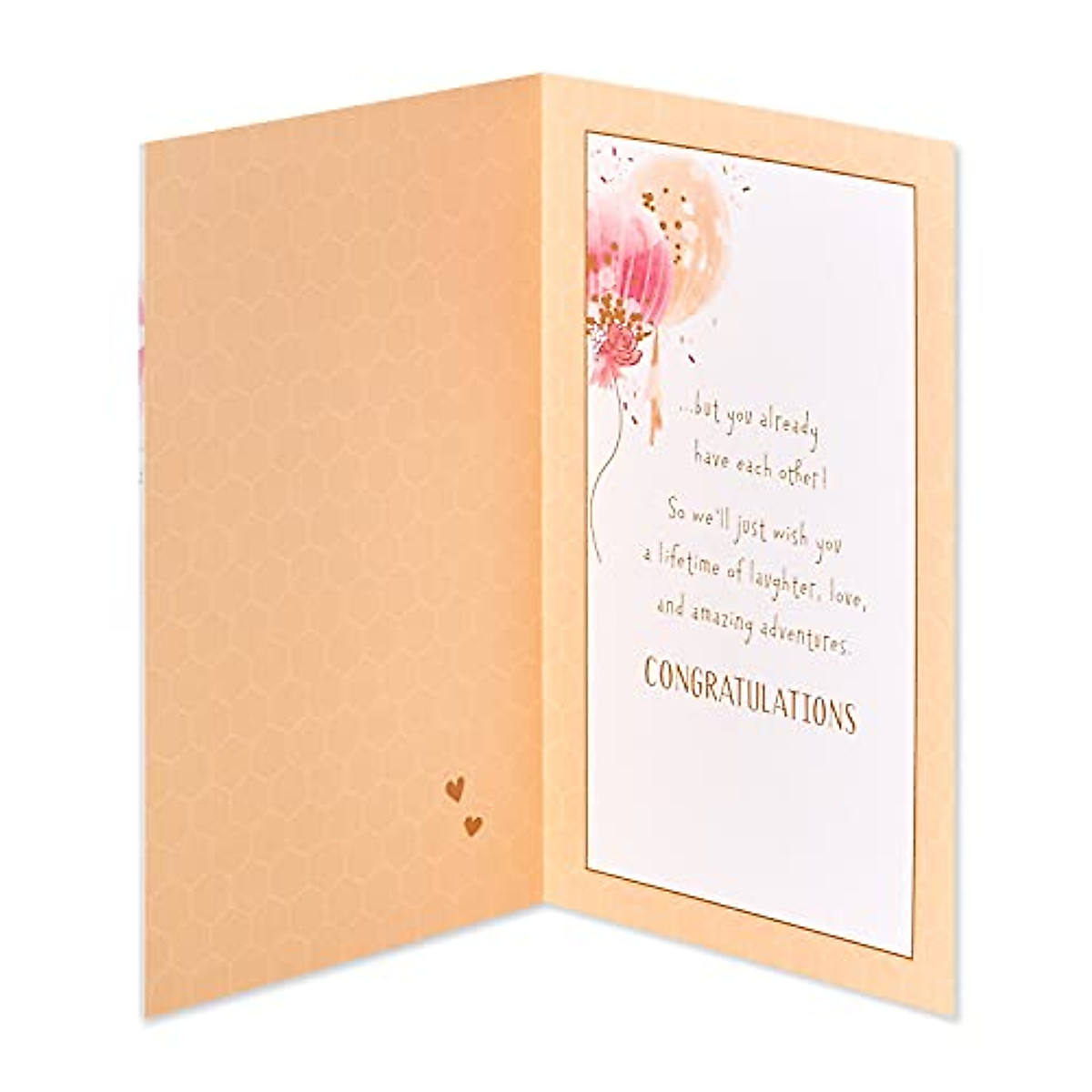 American Greetings Wedding, Bridal Shower or Engagement Card (Amazing Adventures)