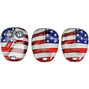 Dorman 13618US Keyless Entry Transmitter Cover Compatible with Select Models, Red; White; Blue