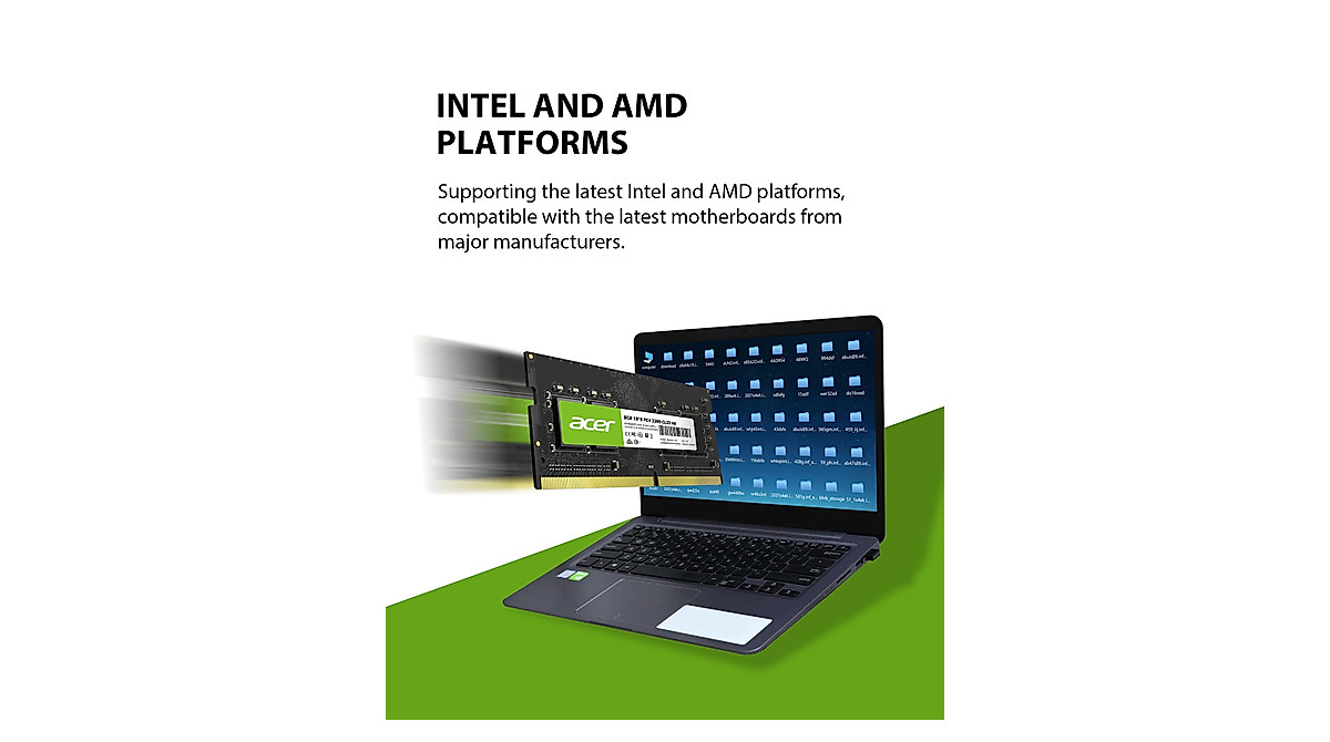 Acer SD100 8GB DDR4 Laptop RAM 3200MHz - Upgrade & Speed Up