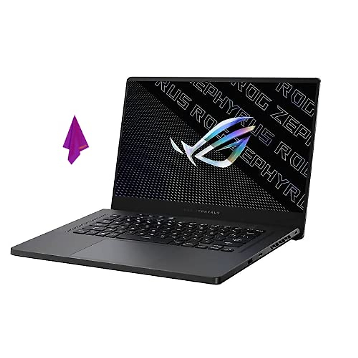ASUS 2021 ROG Zephyrus G15 Gaming Laptop, 15.6” QHD (2560 x 1440) 144Hz, AMD R9-5900HS, GeForce RTX 3060 Graphics, RGB Backlit Keyboard, Windows 10, Wi-Fi 6, + Cloth (24GB RAM | 1TB PCIe SSD)