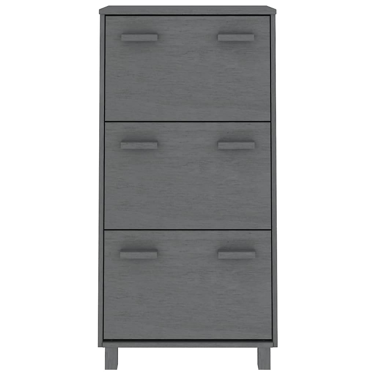 WEMYUFURN Shoe Cabinet Solid Wood Pine - Space-Saving Shoe Organizer - Shoe Rack for Closet, Entryway or Bedroom