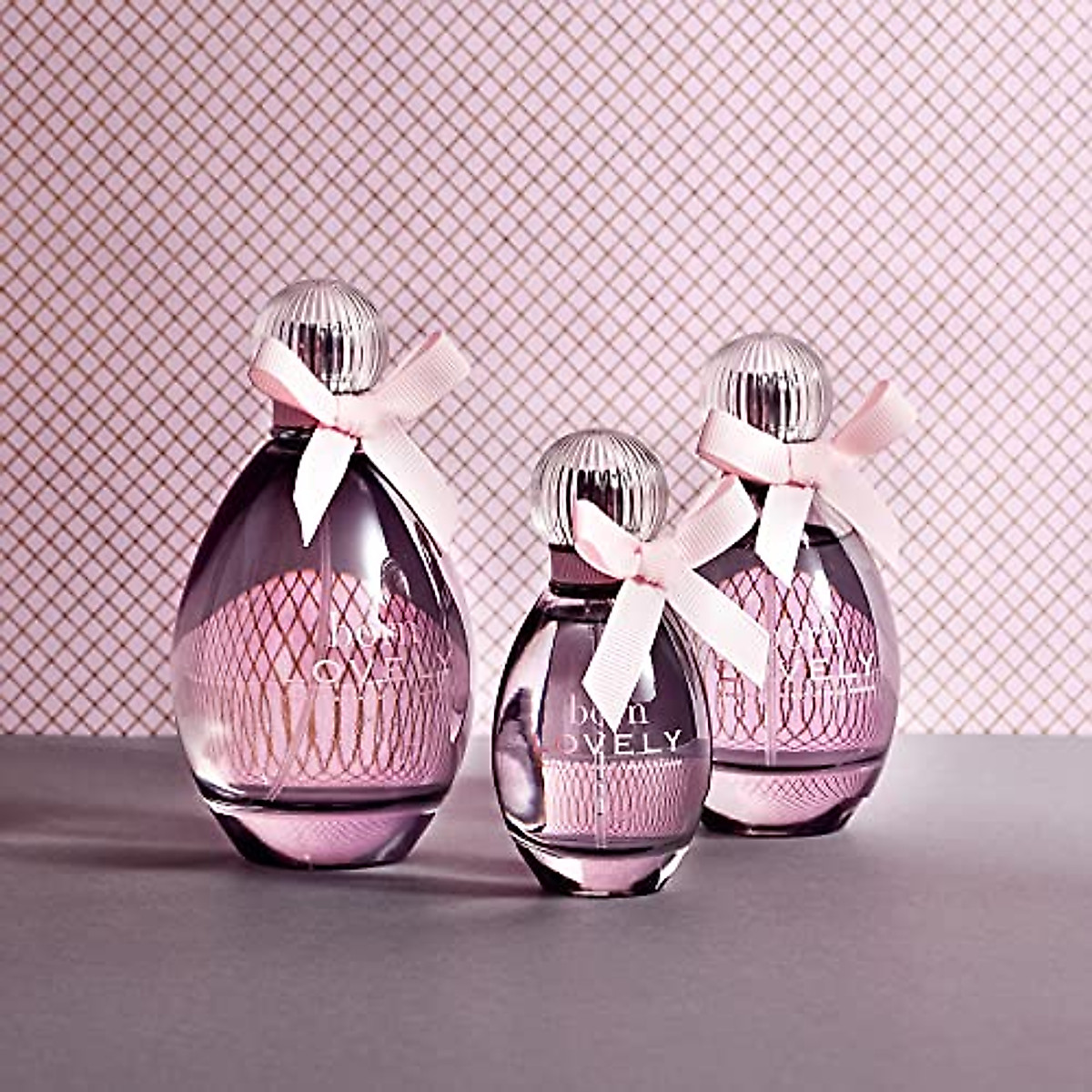 SJP Born Lovely Lush, Sweet, Elegant Amber Floral Eau De Parfum Spray Fragrance for Women - Mandarin, Peony, Honeysuckle, and Freesia - Intense, Long Lasting Scent - 1.7 oz