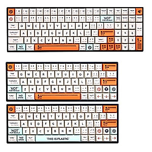 Blue Hat 141 Keys XDAS keycaps Dye-Sublimated Keycap for Cherry MX Switch keycaps for Wired USB Mechanical Gaming Keyboard （Plastic Sleeve）