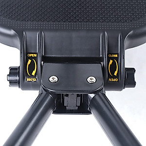 DENESTUS Baby Stroller Glider Board,Universal Stroller Ride Board with Detachable Seat and Auxiliary Pedal Holds Kids Up to 55 LBS,All Wheels Suspension