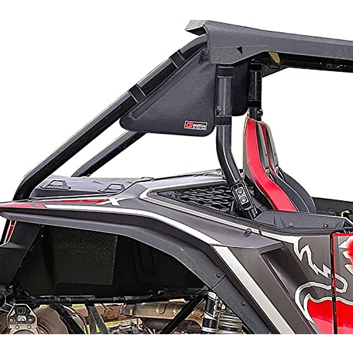 For Talon 1000 Storage Bag Accessories, Hutexcio UTV Triangle Corner Bags Side Pillar Gear Bags for Talon 1000R 1000X 1000X4 2019 2020 2021 2022 2023 (2 Pack,Black)