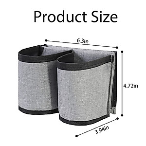 Luggage Cup Holder for Suitcase, qozabualy Hand Free Travel Bottles Carrier,Universal Suitcase Drink Holder - Hold Two Travel Mugs, Gifts for Flight Attendants Travel Essentials (Pink)