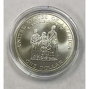 1998 S Black Revolutionary War Patriot Crispus Attucks Dollar Uncirculated US Mint