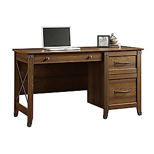 Sauder Carson Forge Desk, Washington Cherry finish