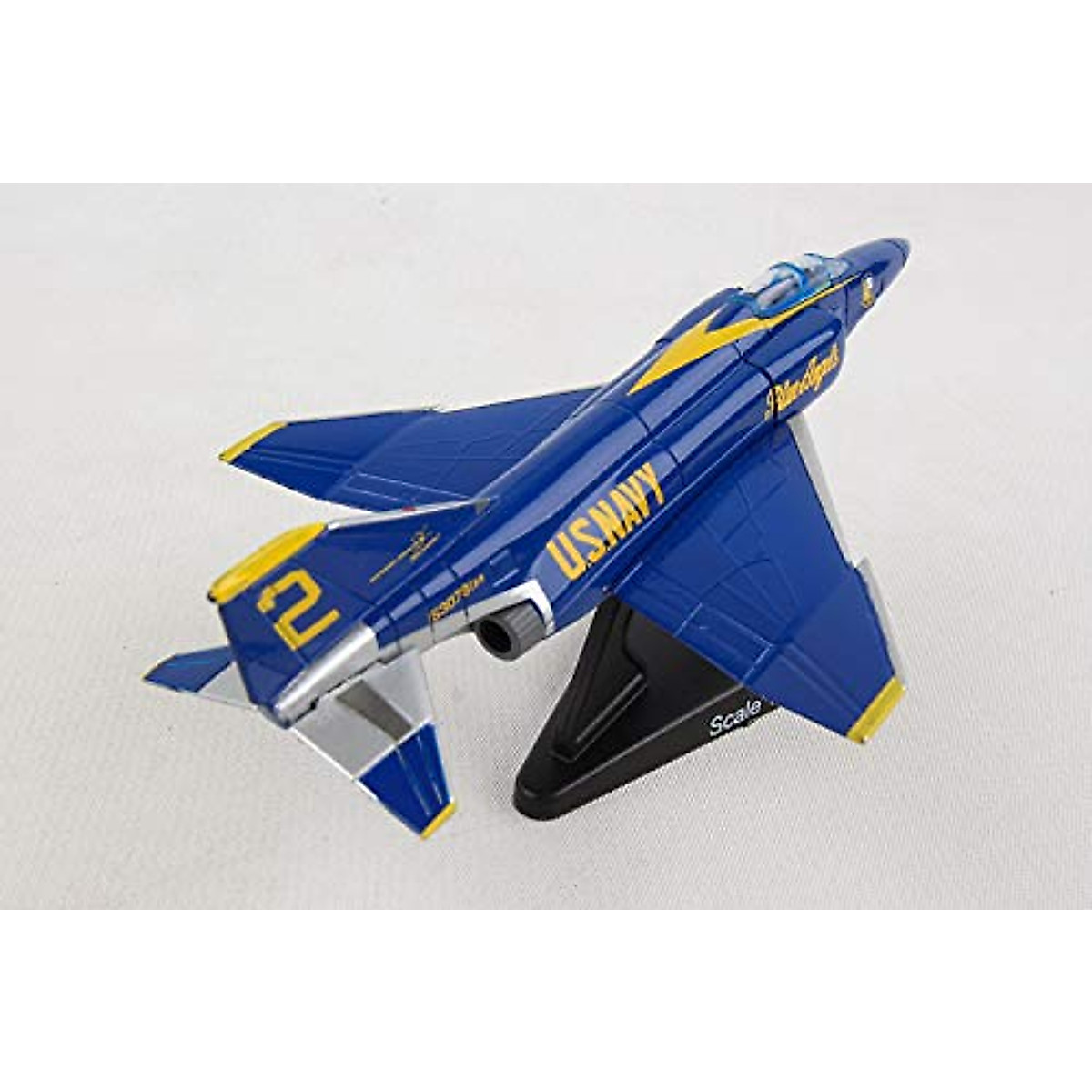Daron Postage Stamp F4 Phantom II 1/155 Blue Angels