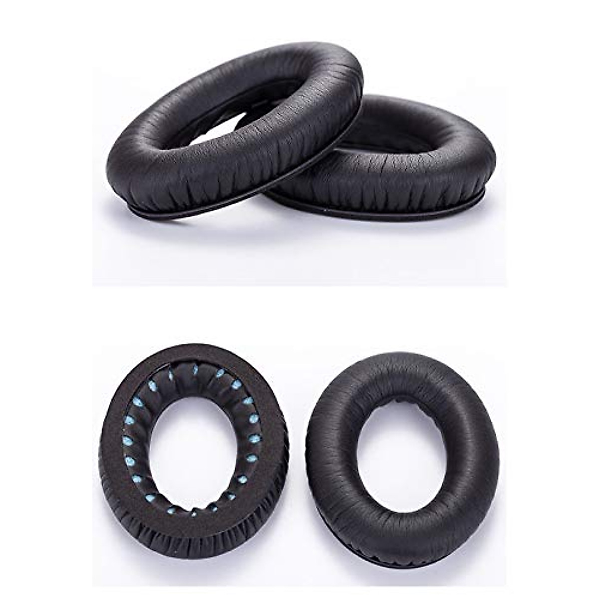 Headphones Replacement Ear Pads,for Bose Quietcomfort QC15 QC25 QC35 35 ii (Black)