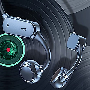 Bone Conduction Headphones Bluetooth with Microphone - Waterproof Wireless Neckband Bluetooth Headphones Sports Headset