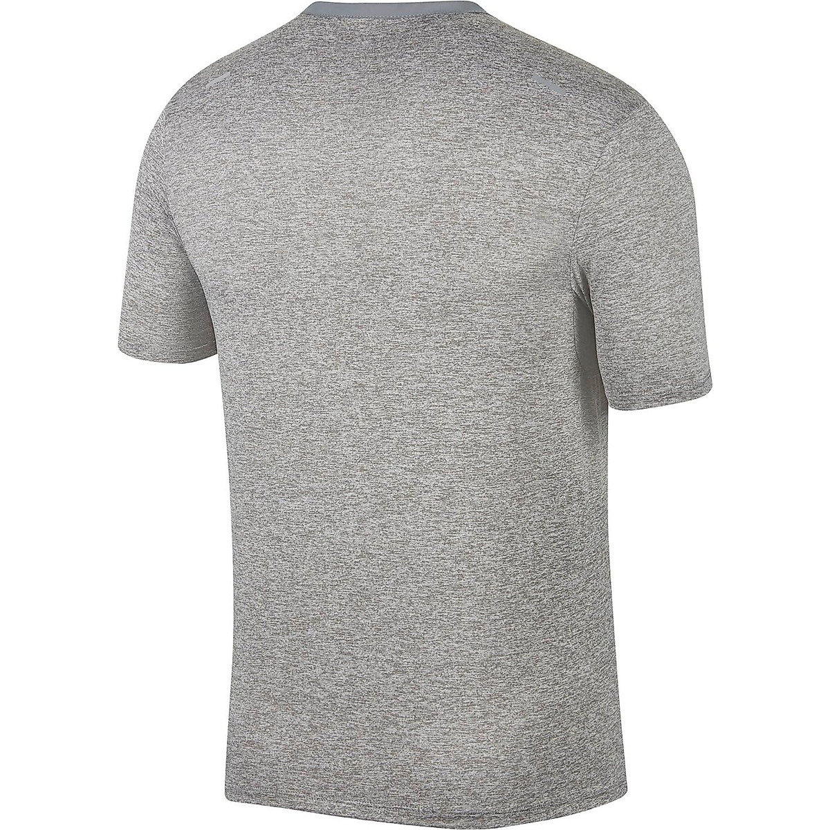 Nike Dri-FIT Rise 365 Men's Short-Sleeve Running Top (Medium, Smoke Grey/Heather)
