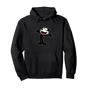 Felix Cat Cartoon Giant Lowrider Car Club Mashup 2-Sided Pullover Hoodie