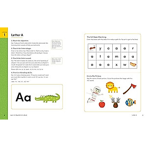 Learn to Read Activity Book: 101 Fun Phonics Lessons to Teach Your Child to Read