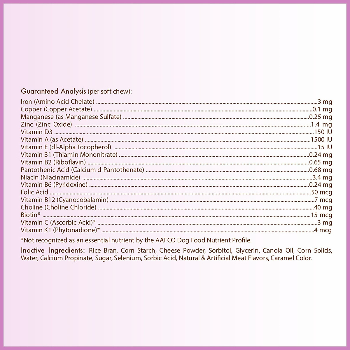 Healthy Breeds Pit Bull Multi-Vitamin Soft Chews 60 Count