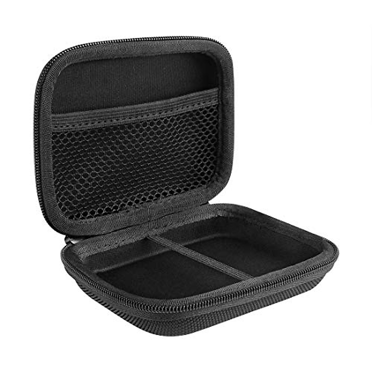 Geekria Shield Case Compatible with Bose, HiFiman, Phaiser, Shure Headset, Replacement Protective Hard Shell Travel Carrying Bag with Cable Storage (Black)
