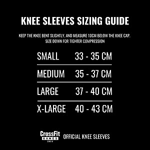 2POOD Performance Knee Sleeve (Sold AS Pair of 2) for Fitness, Cross Training, Squatting, Weightlifting, Wrestling, Compression and More. (Black, Medium)