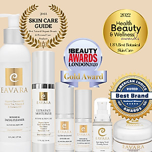 Organic Anti Aging Anti Wrinkle Serum | Award Winning Face Serum to Reduce Wrinkles and Fine Lines | Firming, Tightening, Lifting, & Rejuvenating | Hydrating Natural Organic Skin Care