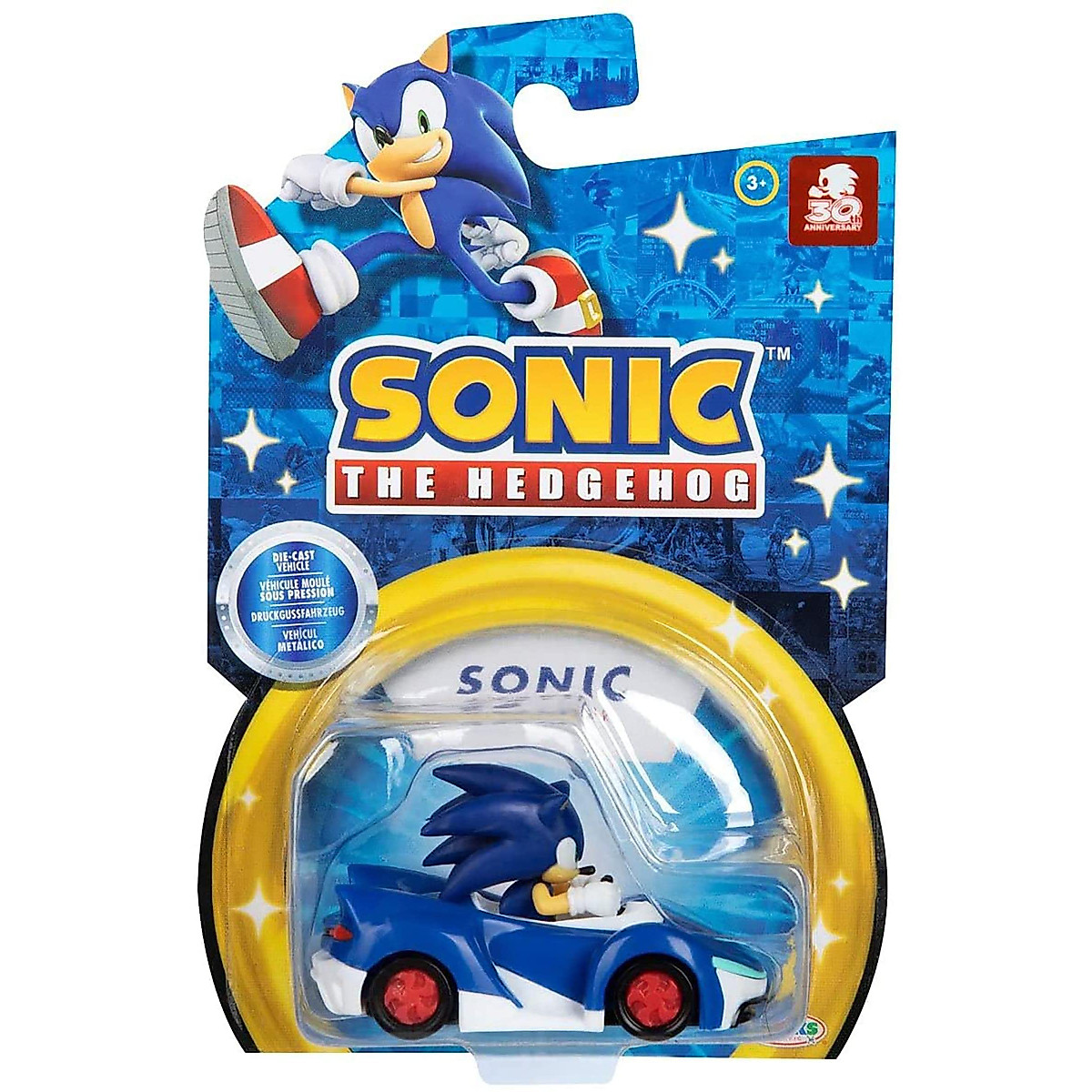 Sonic The Hedgehog 2.5" - Cart Racer Sonic (Speed Star)