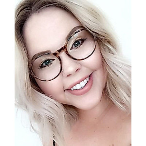 ZENNI Blue Light Blocking Glasses for women men Tortoiseshell Relieve Digital Screen Eye Strain TR90 Light Eyewear