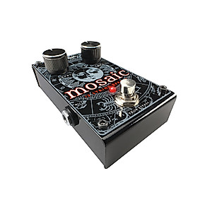 Digitech MOSAIC 12-String Effect Pedal Bundle with 9V Power Supply, Patch Cable, and Dunlop PVP101 Pick Pack