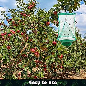 12 Pieces Ranch Green Cage Most Effective Ranch Green Cage Reusable Green Cage with Pots for Indoor or Outdoor Family Farms Park Restaurants