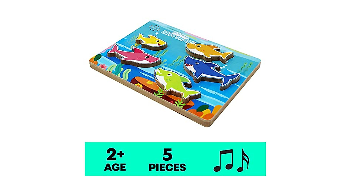 Pinkfong Baby Shark Musical Puzzle - Fun Learning Toy for Ages 2+