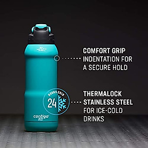 Contigo Fit Autoseal Water Bottle, 32 Oz, Licorice