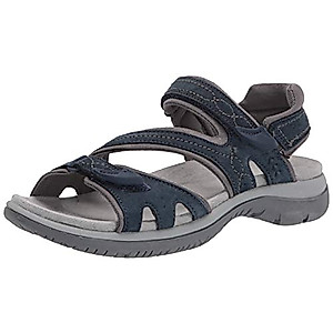 Dr. Scholl's Shoes Women's Adelle Sandal, Navy, 8 US