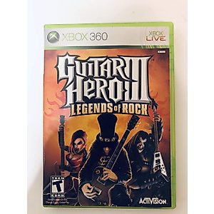 Guitar Hero 3 Legends of Rock for Xbox 360, Game Only (Renewed)