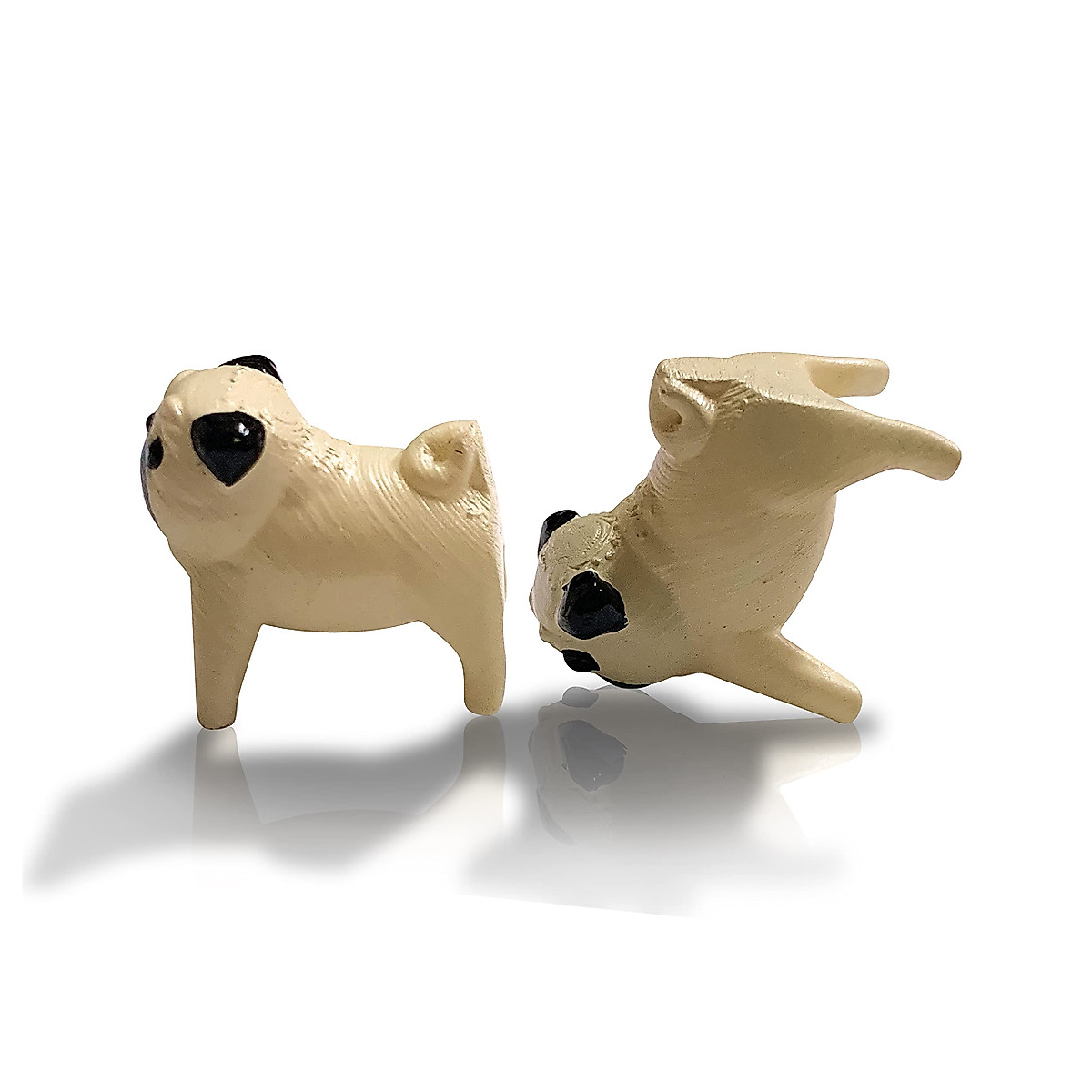 Pass The Pugs Dice Game, The Classic Party and Travel Game, Will You get a Double faceplant or Puppy Love, First to 100 Points wins, Makes a Great Gift for Ages 6 Plus