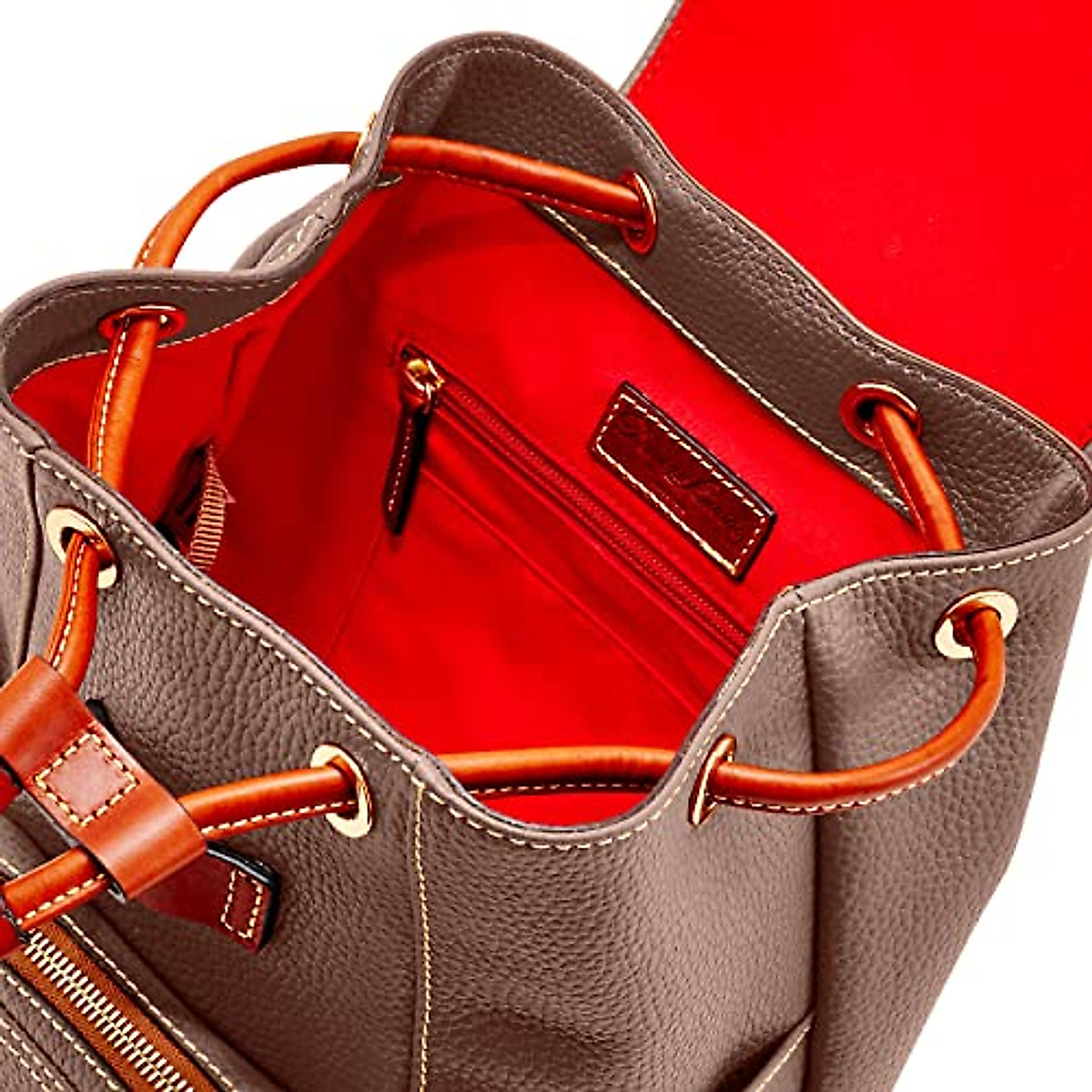 Dooney & Bourke Handbag, Pebble Grain Medium Murphy Backpack - Elephant