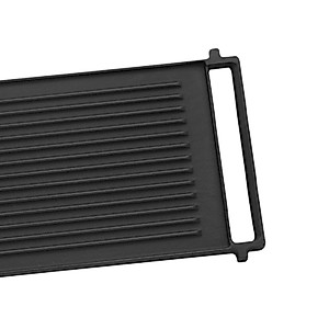 WB31X24998 Griddle Replacement Parts fits WB31X24738 Ge Griddle, 19" x 10" Griddle Plate for GE Stove Parts, Cast Iron Griddle Compatible With ge Stove Griddle Stove Top Griddle for Electric Stove