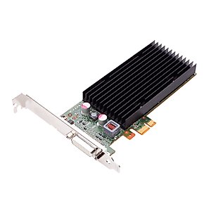 NVIDIA NVS 300 by PNY 512MB GDDR3 PCI Express Gen 2 x1 DMS-59 to Dual DVI-I SL or VGA Professional Business Graphics Board, VCNVS300X1-PB