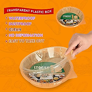 Air Fryer Disposable Paper Liner,Air Fryer Parchment Paper Liners Non-Stick Disposable,Air Fryer Filters Oil-Proof Water-Proof (50pcs-7.9inch, Natural)