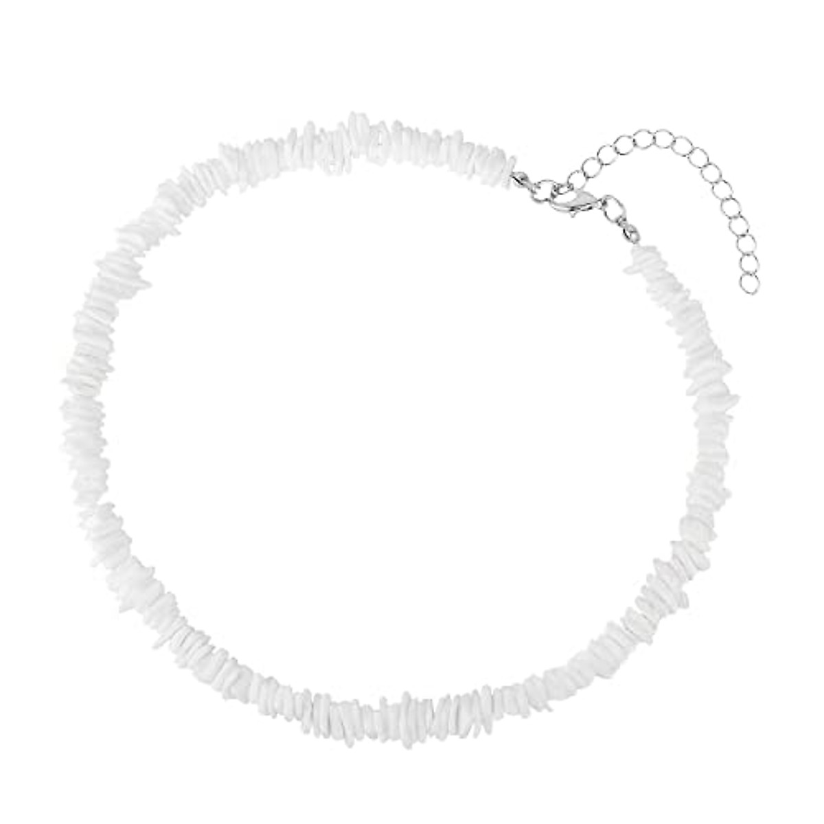 Lameybrt Cowrie shell Surfer Necklaces Beach Handmade Choker Hawaiian Summer Conch Necklace for Women (EG-CTTT-7DK8)