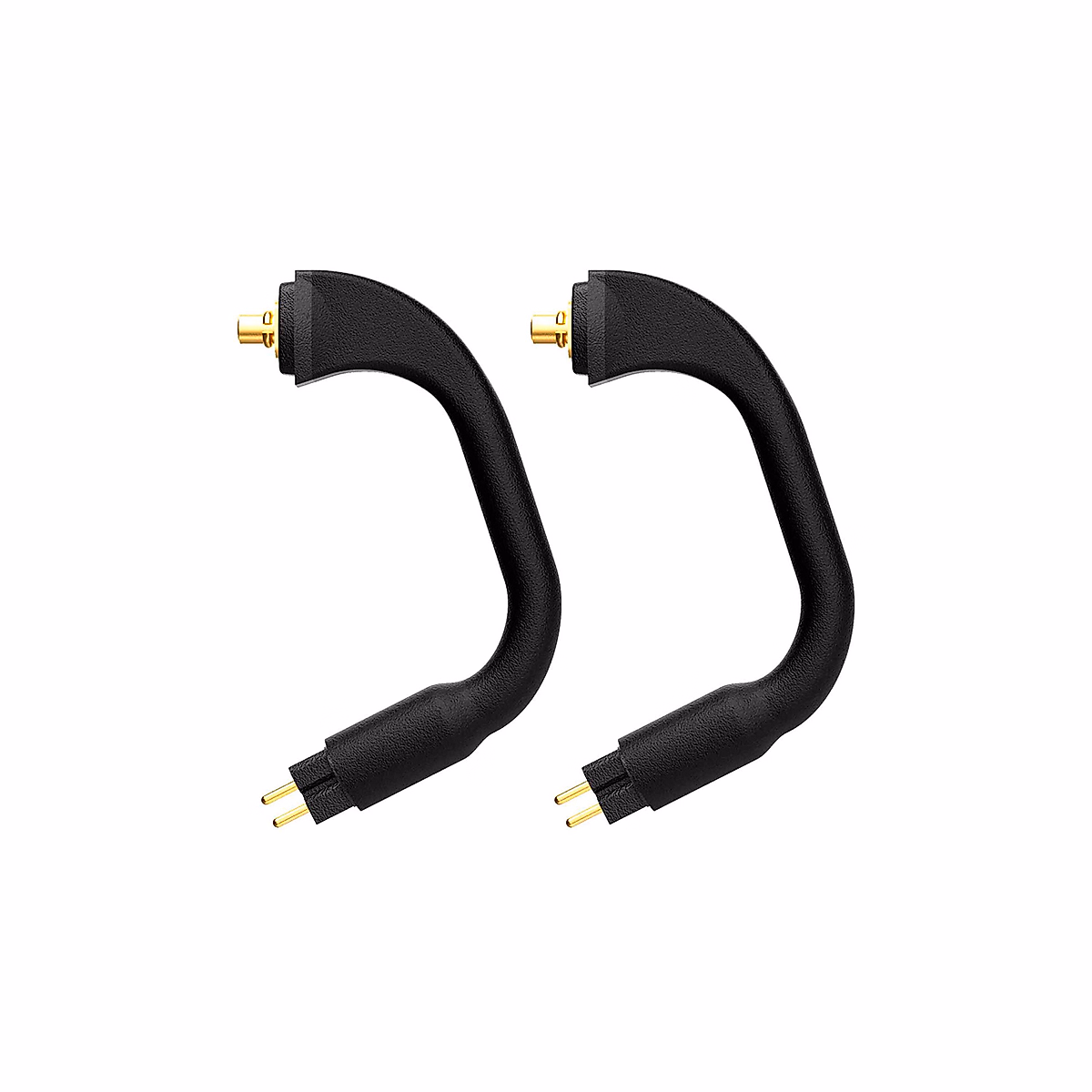Fostex USA CIEM 2pin Type Optional Short Cable for TM2 True Wireless Stereo Earphones, Black (Pair) (ET-TM2C2P)